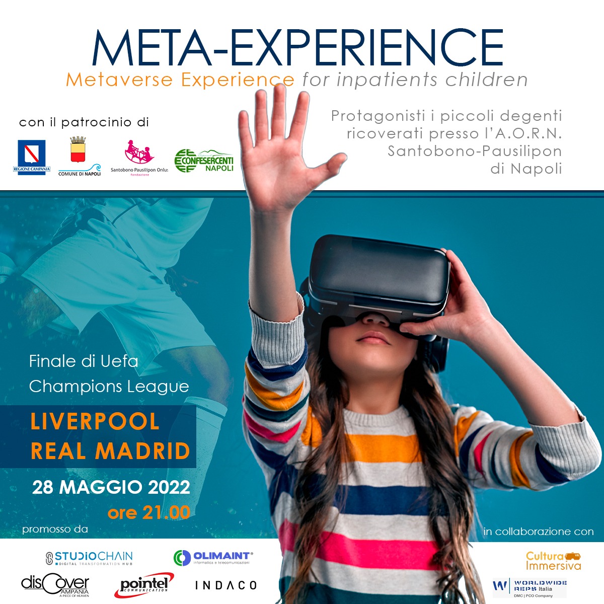 Meta-experience per i bimbi del Santobono - alilauro